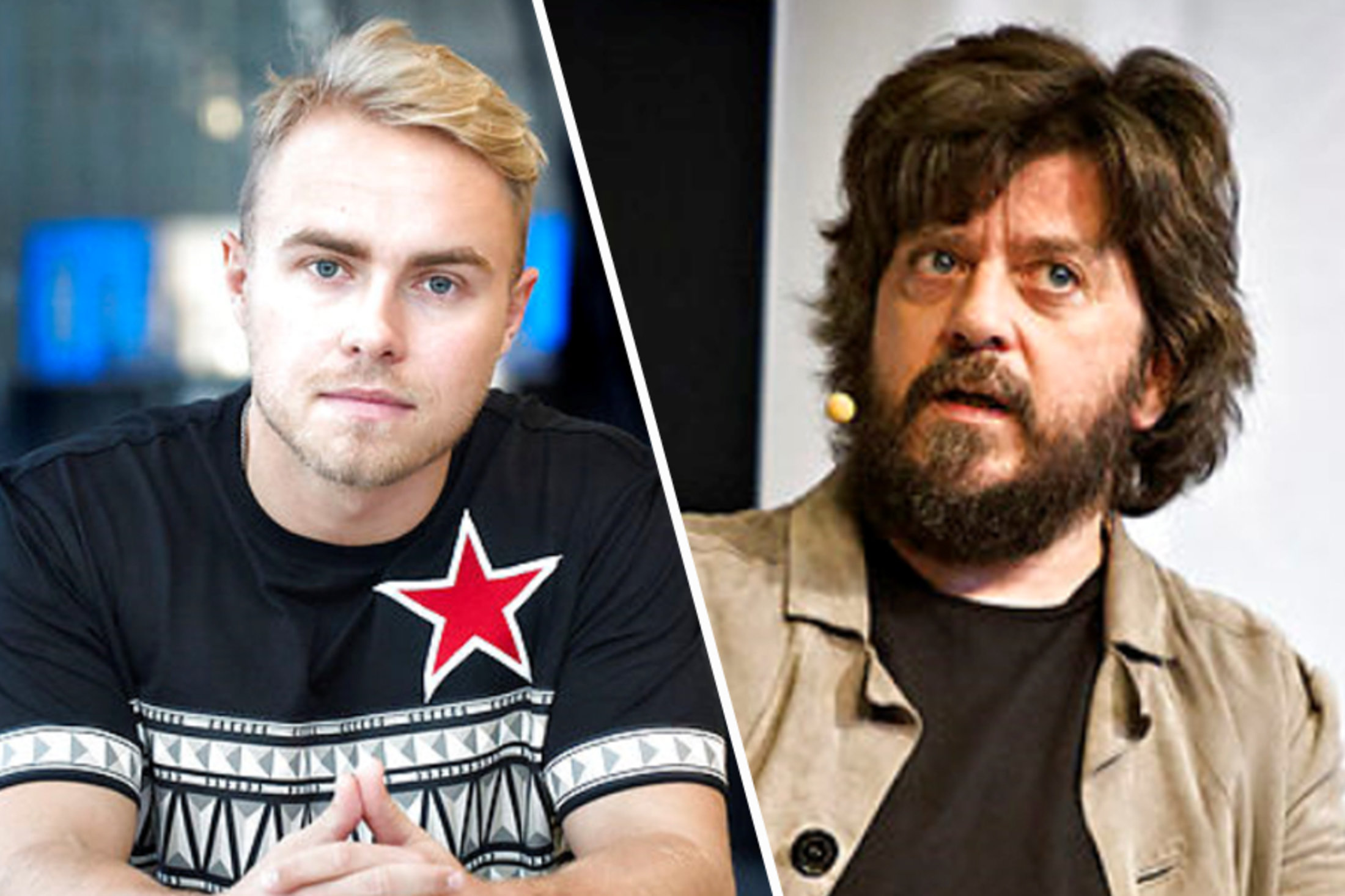 Falktoft i bitter strid med Anders Lund Madsen: 'Du er en latterlig ... Falktoft i bitter strid med Anders Lund Madsen: 'Du er en latterlig ...
